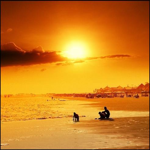 Amazing Sunset HDR photos