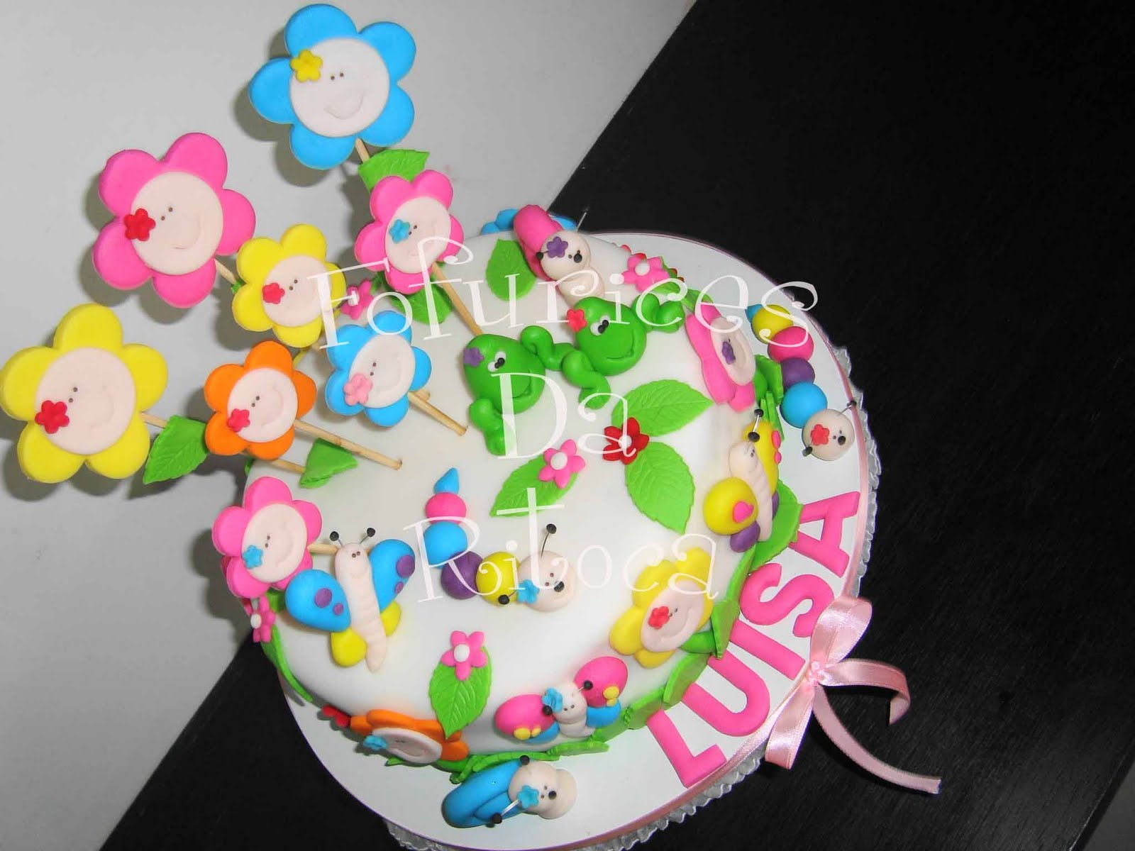 Fofurices da Ritoca: Bolo da Luisa...!!