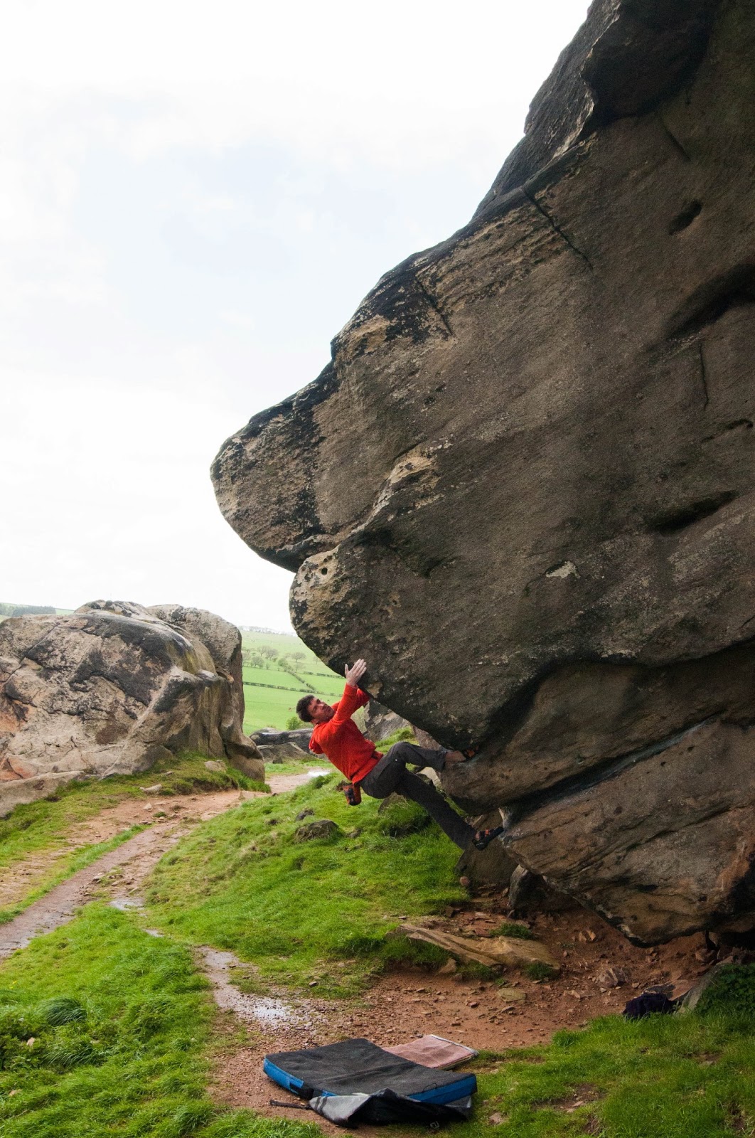 Adventures of the Climbing Kearney Kids: Yorkshire Bouldering with Matt ...
