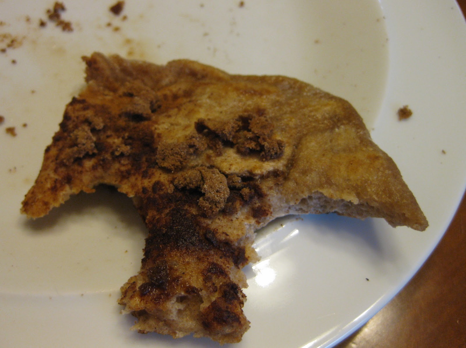 Oishikatta 美味しかった: Elephant ears (cinnamon sugar skillet bread)