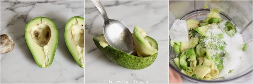 Avocado Milk Shake ~ Lincy's Cook Art