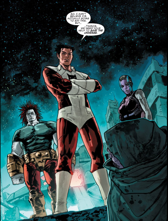 [그래픽노블] 타노스 - 신의 원천 파트 1 ( Thanos - God Quarry )