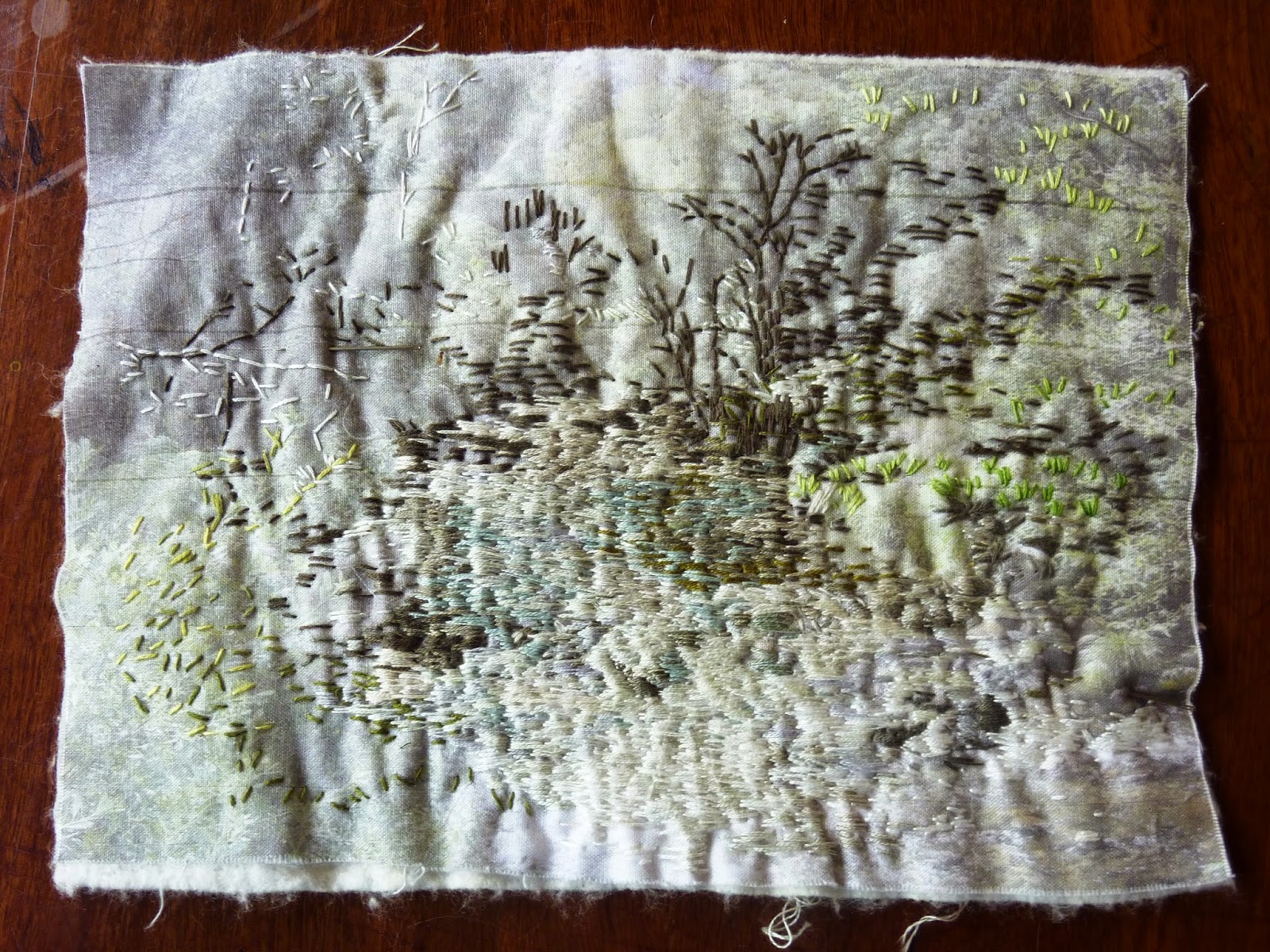 Patapan Art: Slow stitching.