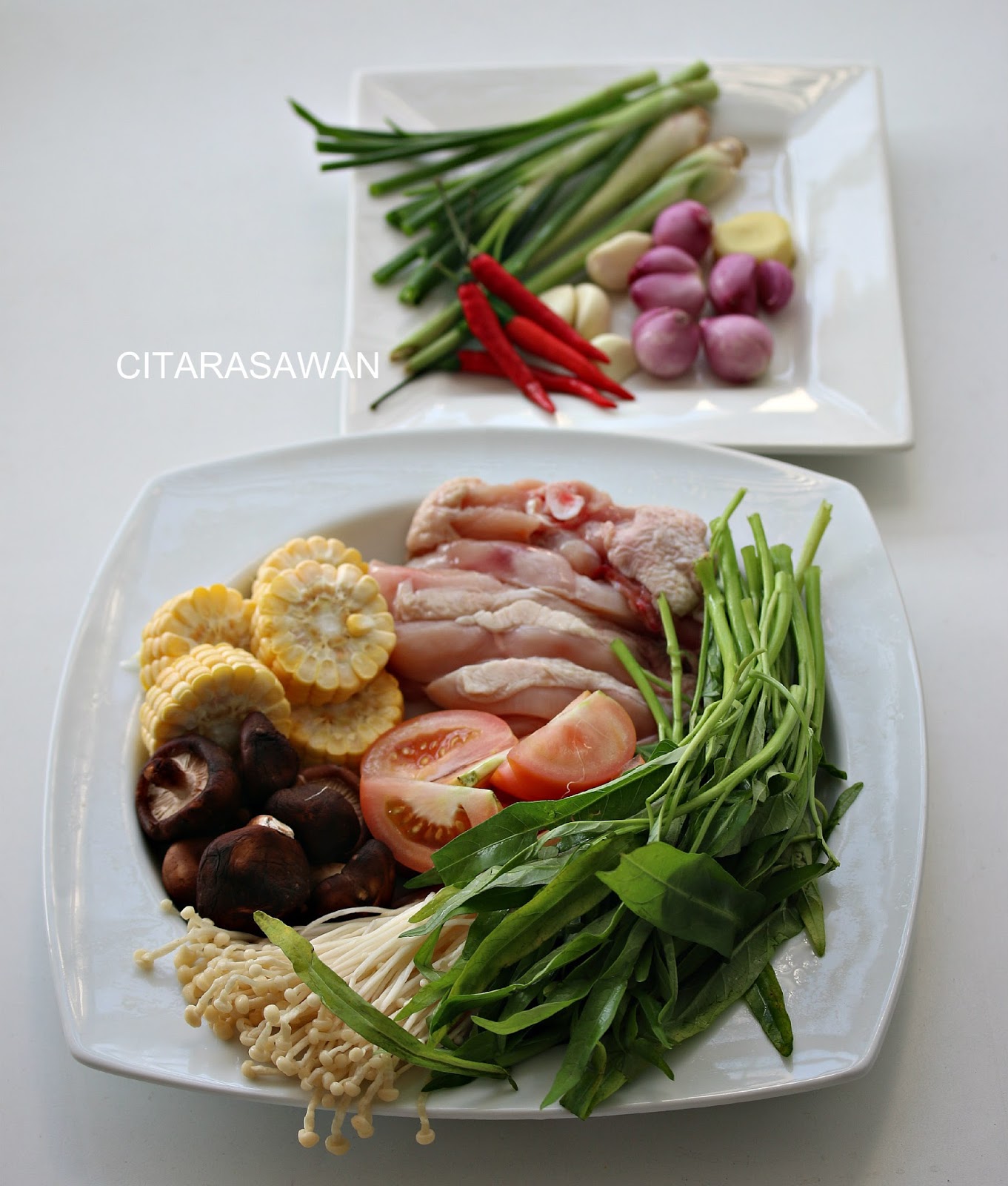 Sup Ayam Cendawan Thai ~ Resepi Terbaik