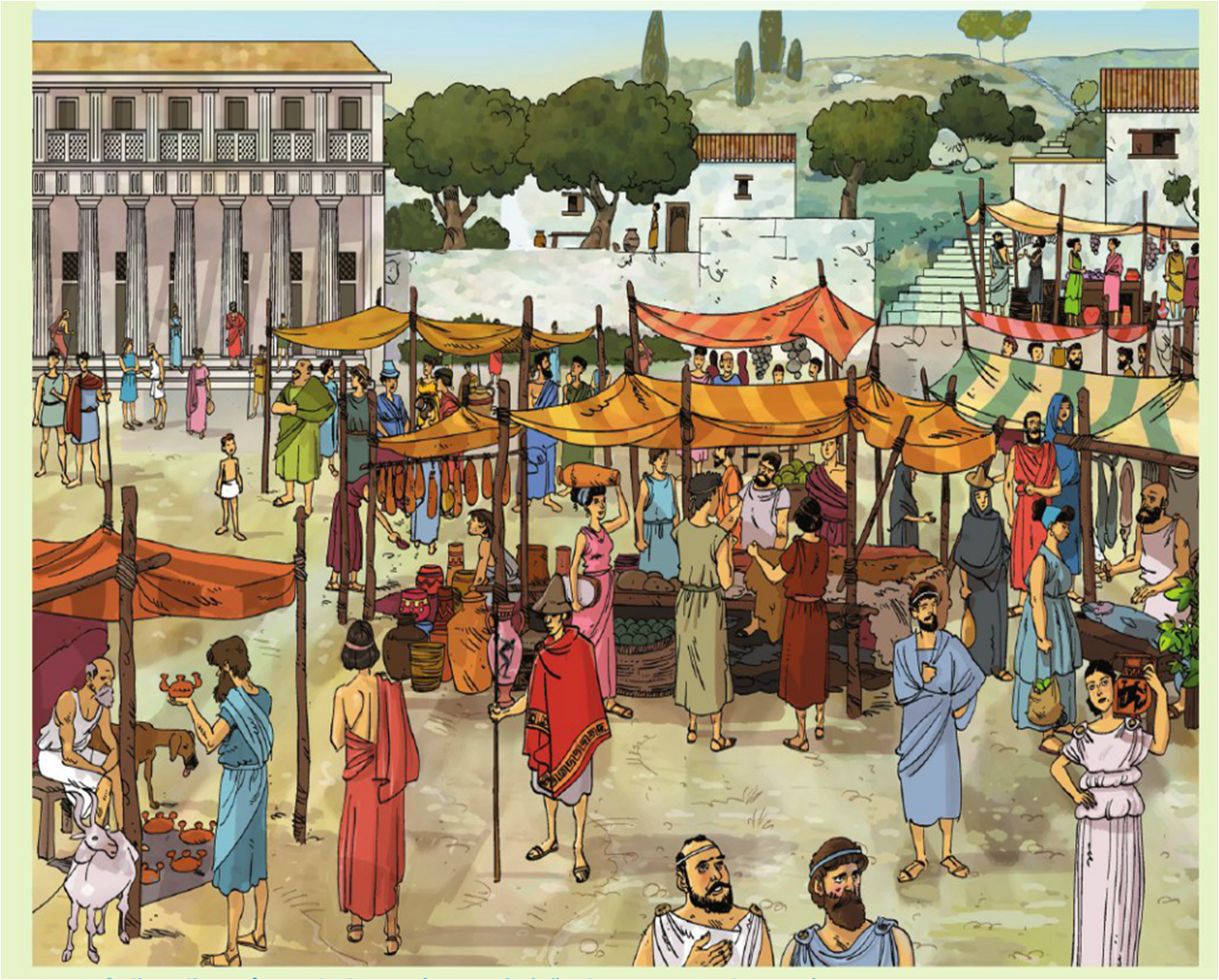 A VIDA COTIDIANA NA GRÉCIA ANTIGA: A Ágora