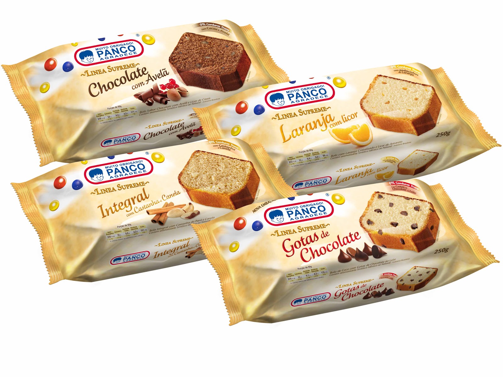 Cozinha da Gertrudes: Bolo Linea Supreme Panco