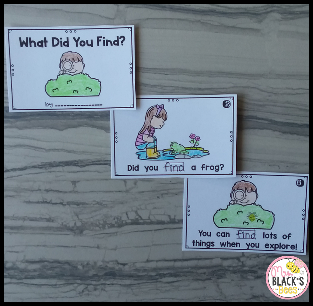 Emergent Readers- Plus a FREEBIE | Mrs. Black's Bees