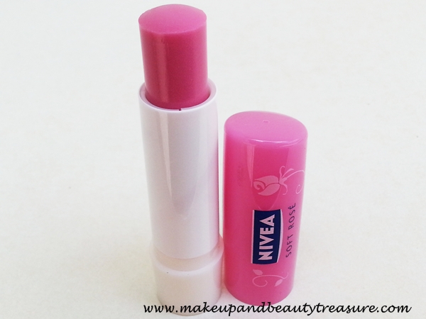 best makeup beauty mommy blog of india: Nivea Soft Rose Lip Balm SPF10 ...