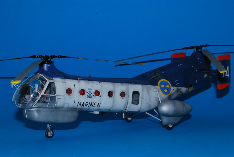 The Art of Styrene - Björns modeller: Vertol 44, HKP 1, Special Hobby 1 ...