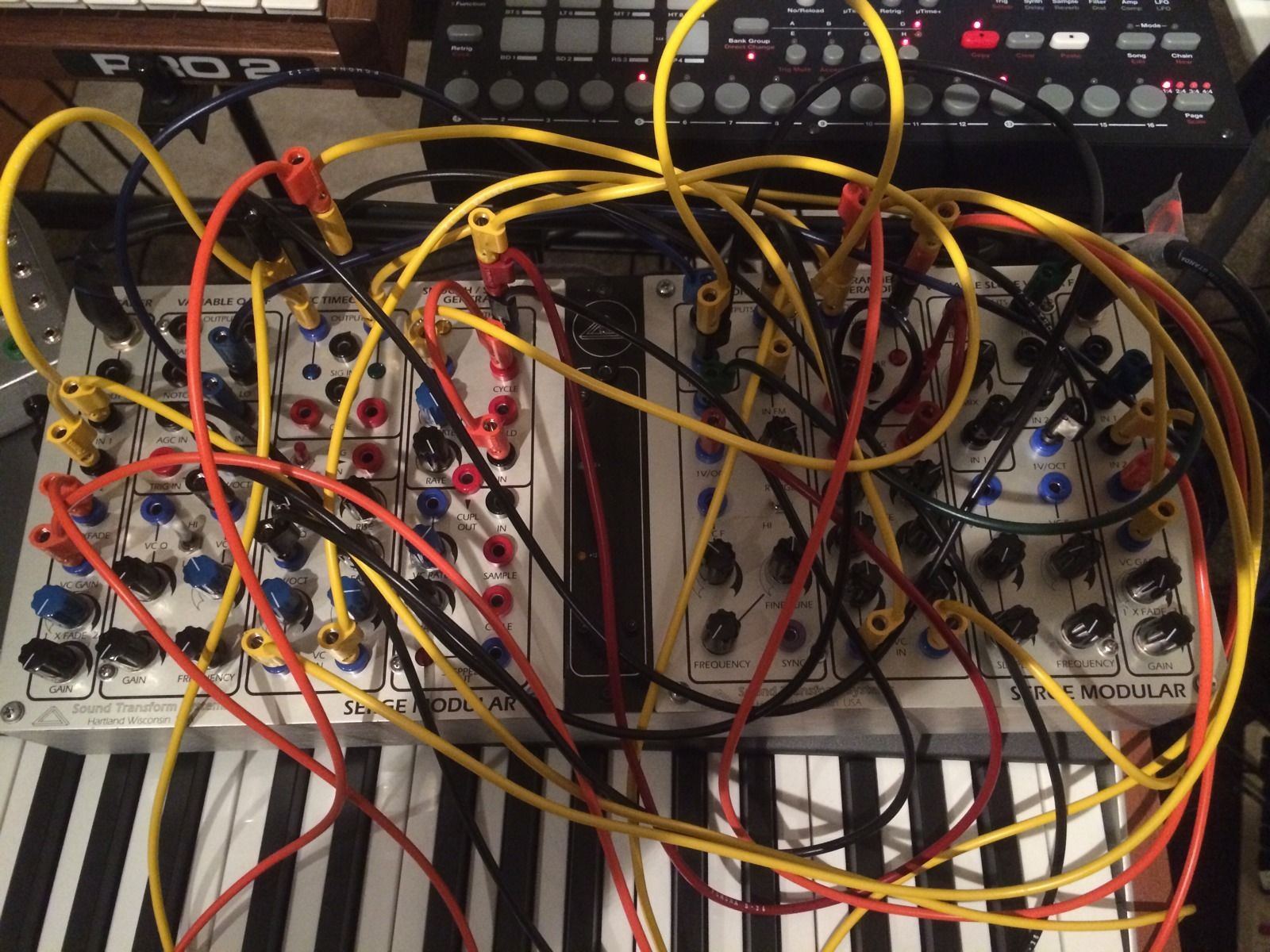 MATRIXSYNTH: Serge Modular Synthesizer Creature & Critter M-Panel Synthesizer Modules