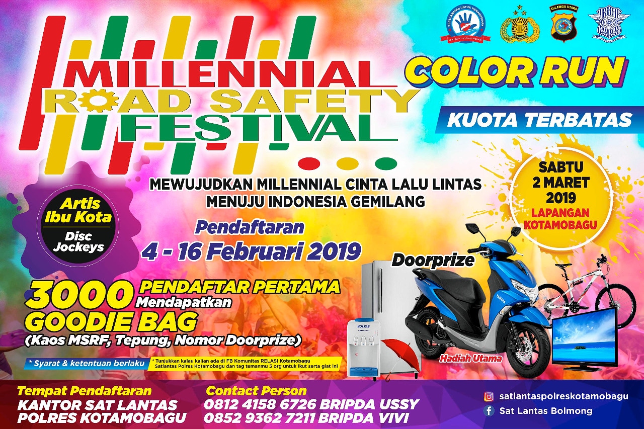 DI GANDRUNGI ANAK MUDA SATUAN LALU LINTAS POLRES KOTAMOBAGU AKAN GELAR ...