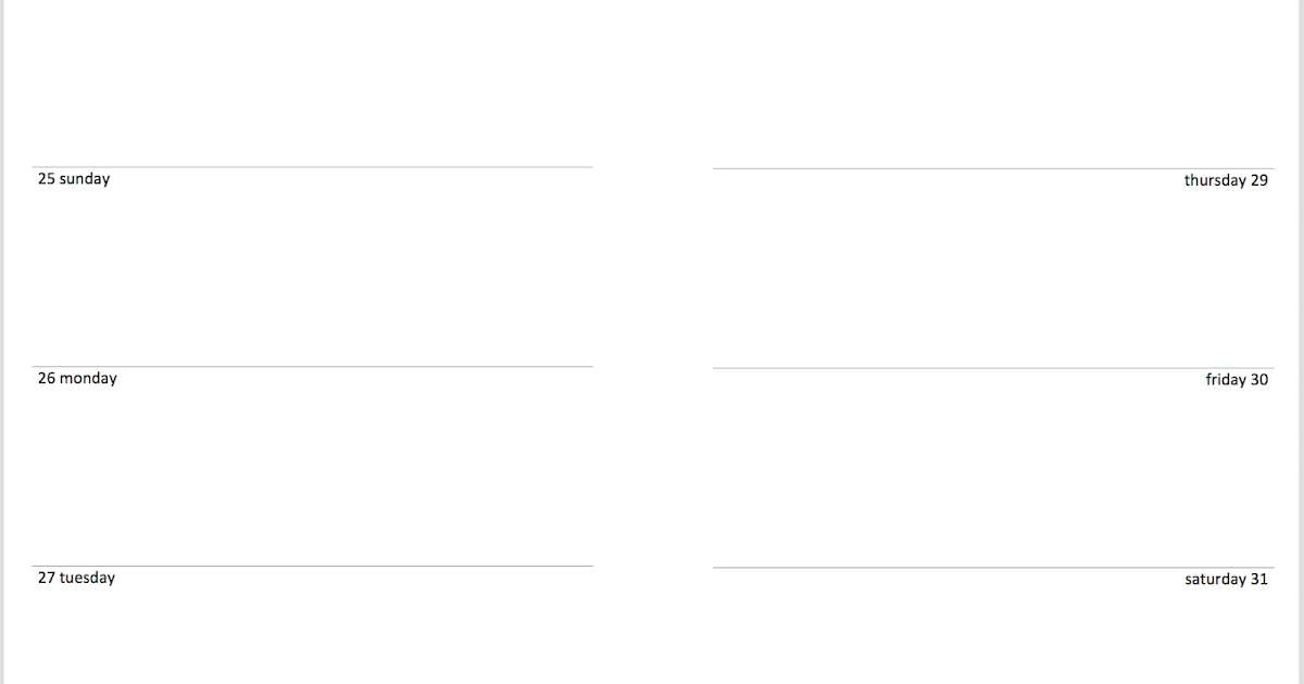 Philofaxy: Sunday Start Diary Inserts