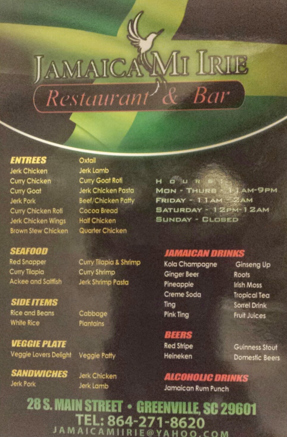 I'm a Foodie! @immafoodie: Jamaica Mi Irie