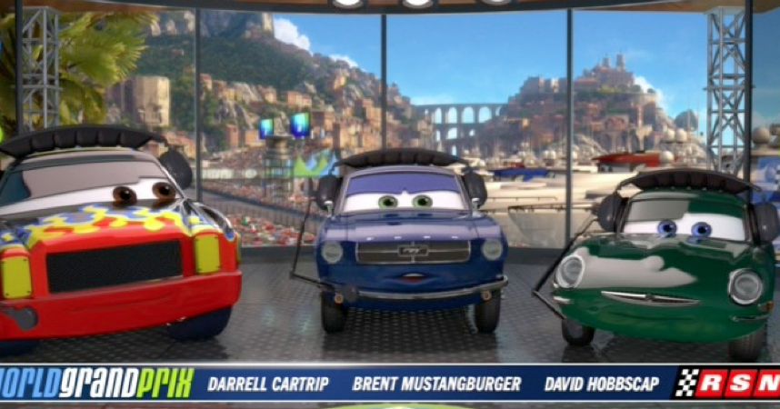Dan the Pixar Fan: Cars 2: Brent Mustangburger & Darrell Cartrip 2-Pack