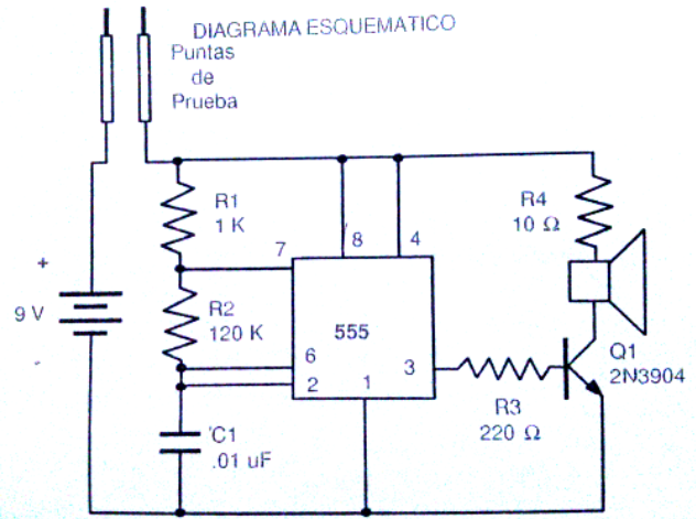 Como fabricar probador de continuidad | Mecatronica