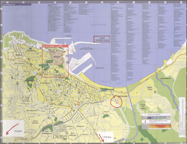 Plan de Tanger » Vacances - Guide Voyage
