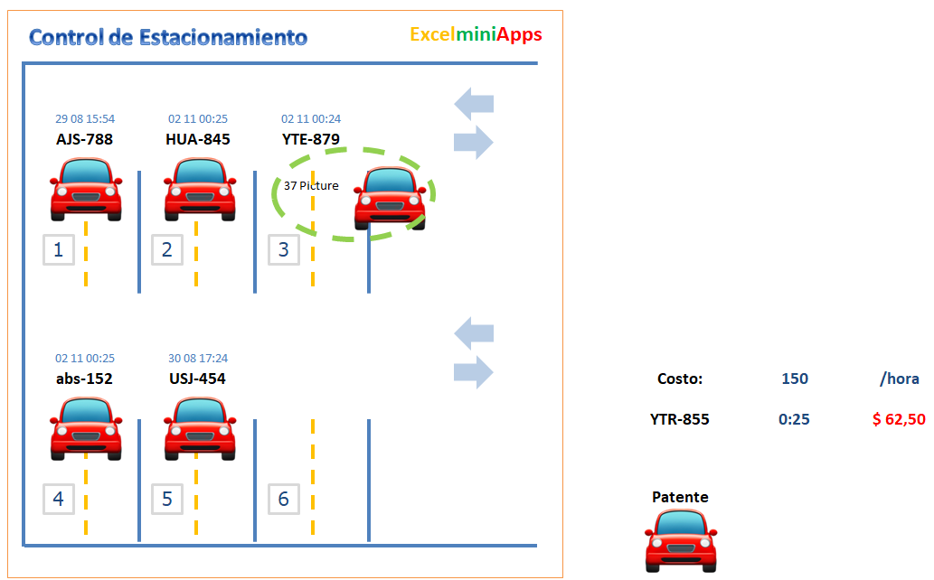 mini aplicaciones en Excel: Control de Formas en Excel (Shapes Object ...