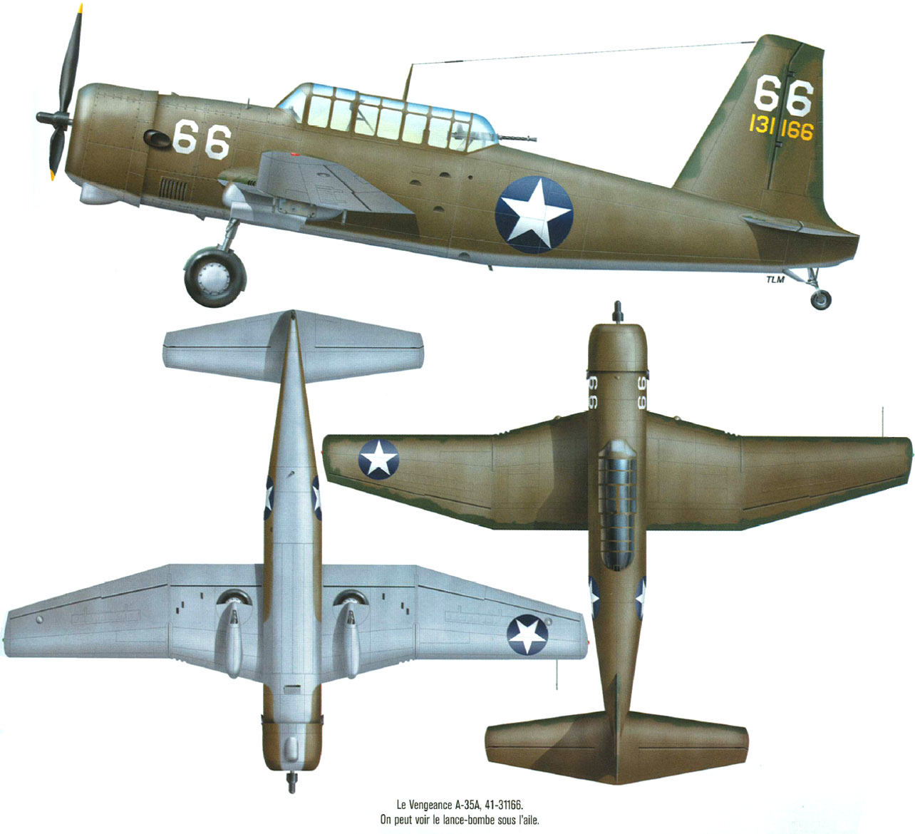 Airplanes in the skies + FAF history: Vultee A-31 Vengeance