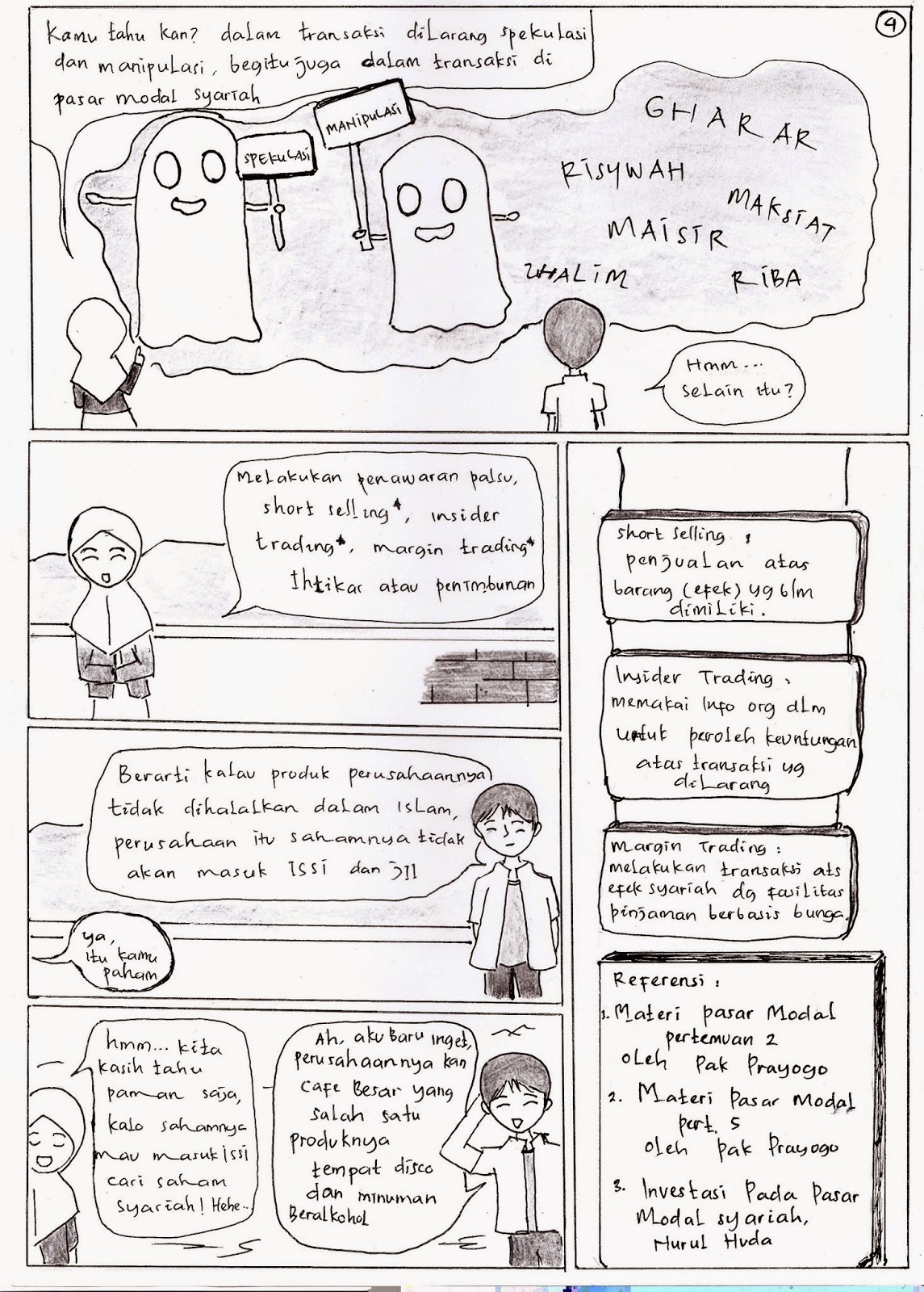 Mozaik Nadia: KOMIK EKONOMI SYARIAH: Edisi PASAR MODAL SYARIAH