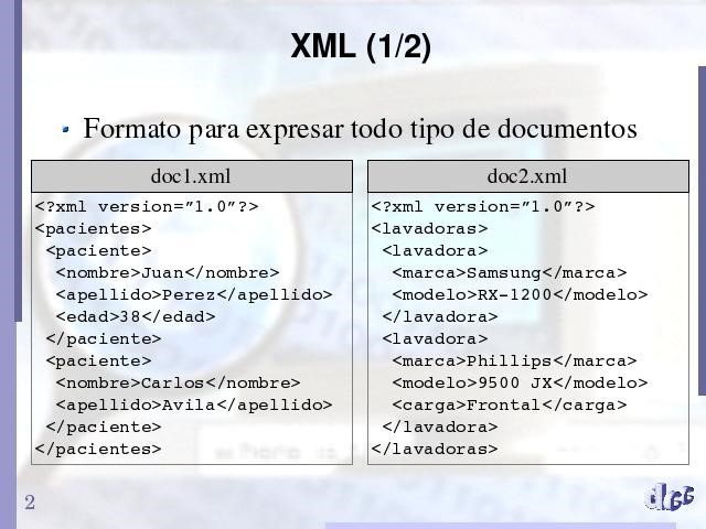 Desarrollo XML: 4.4 Definición de Tipo de documento