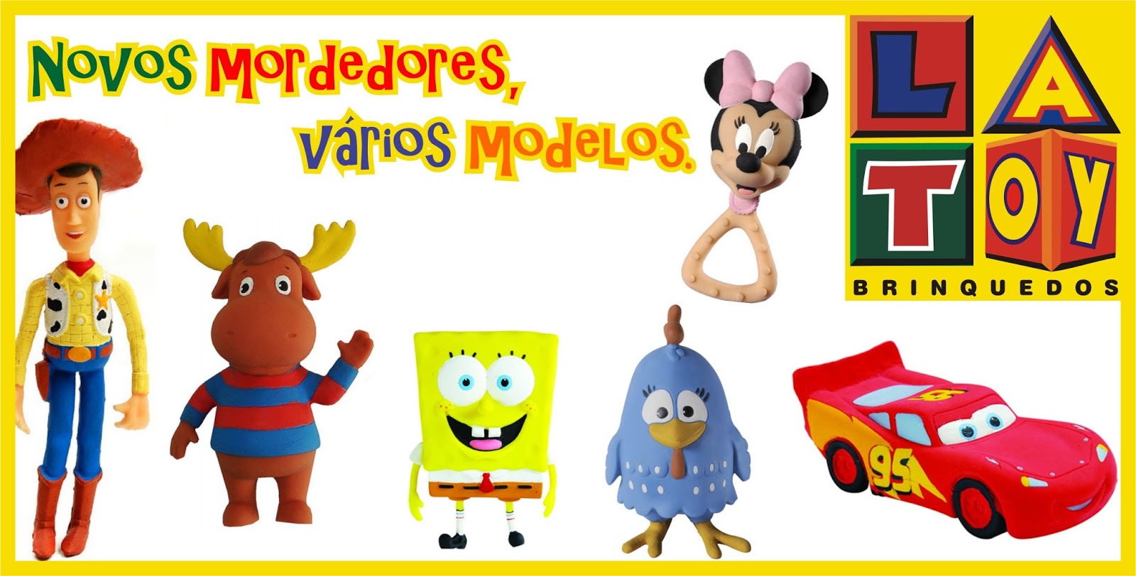 Nova linha: Latoy mordedores