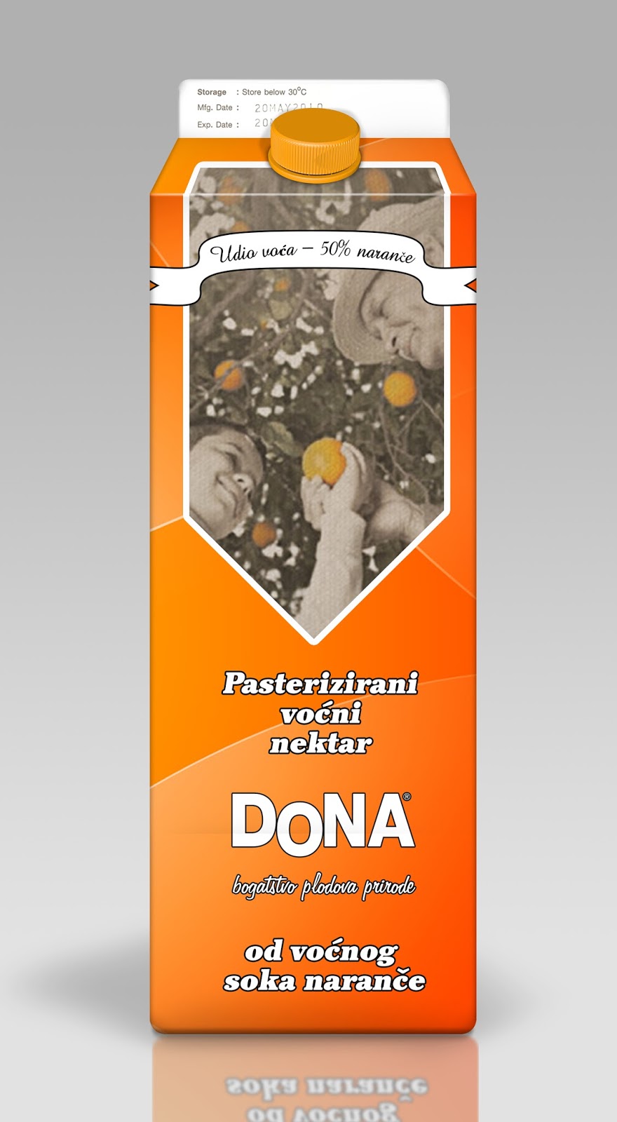 DONA Juice (Redesigned) – Packaging Of The World