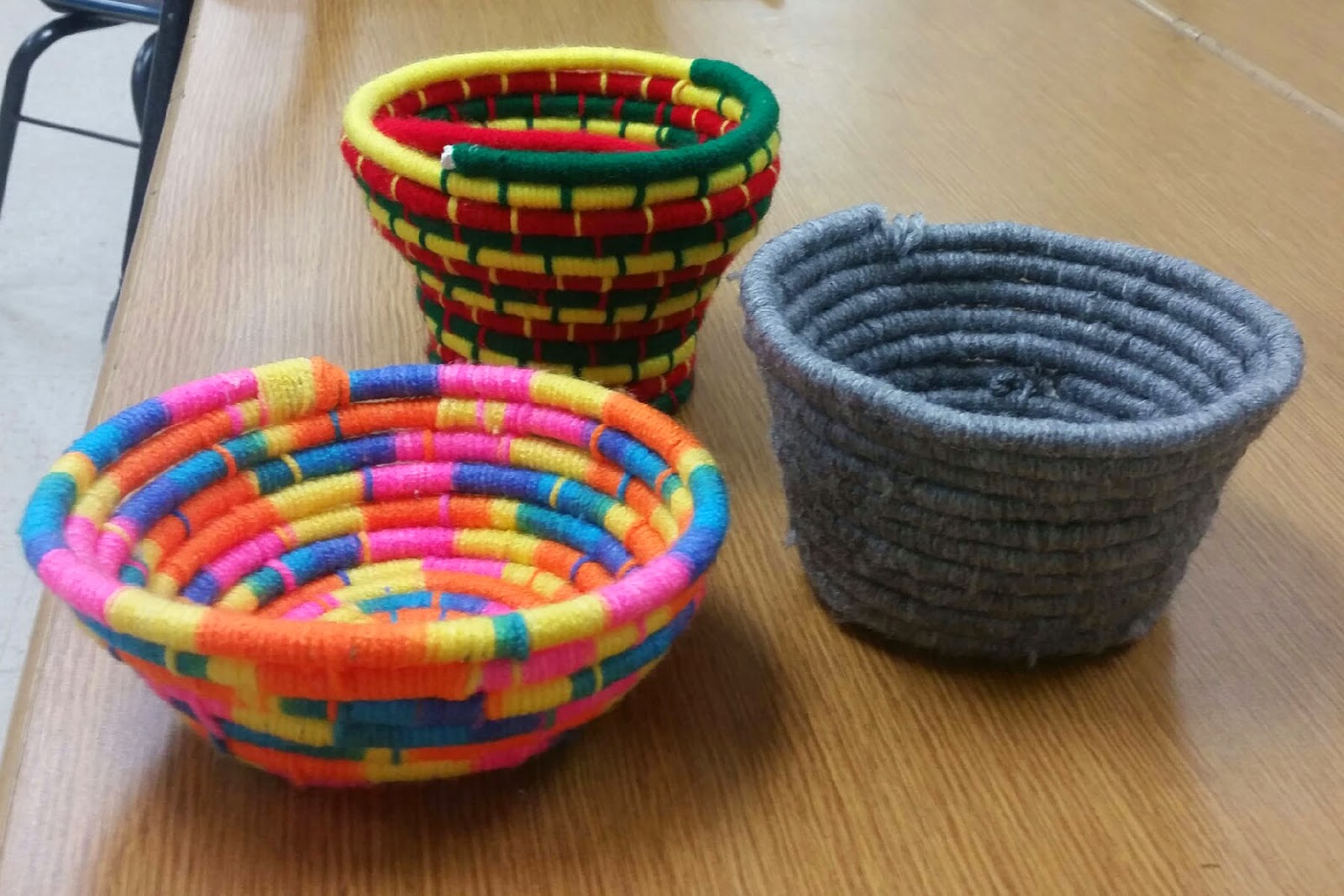 Jerdee's Art Classes: Mixed Media: Coil Baskets