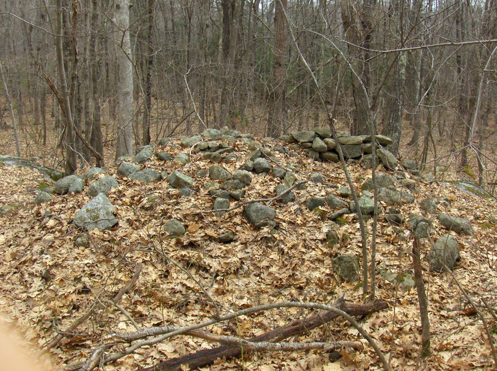 Rock Piles: Large Mounds at College Rock