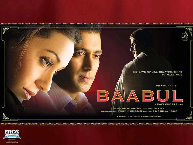 Salman Drug...: Babul Wallpaper & Poster