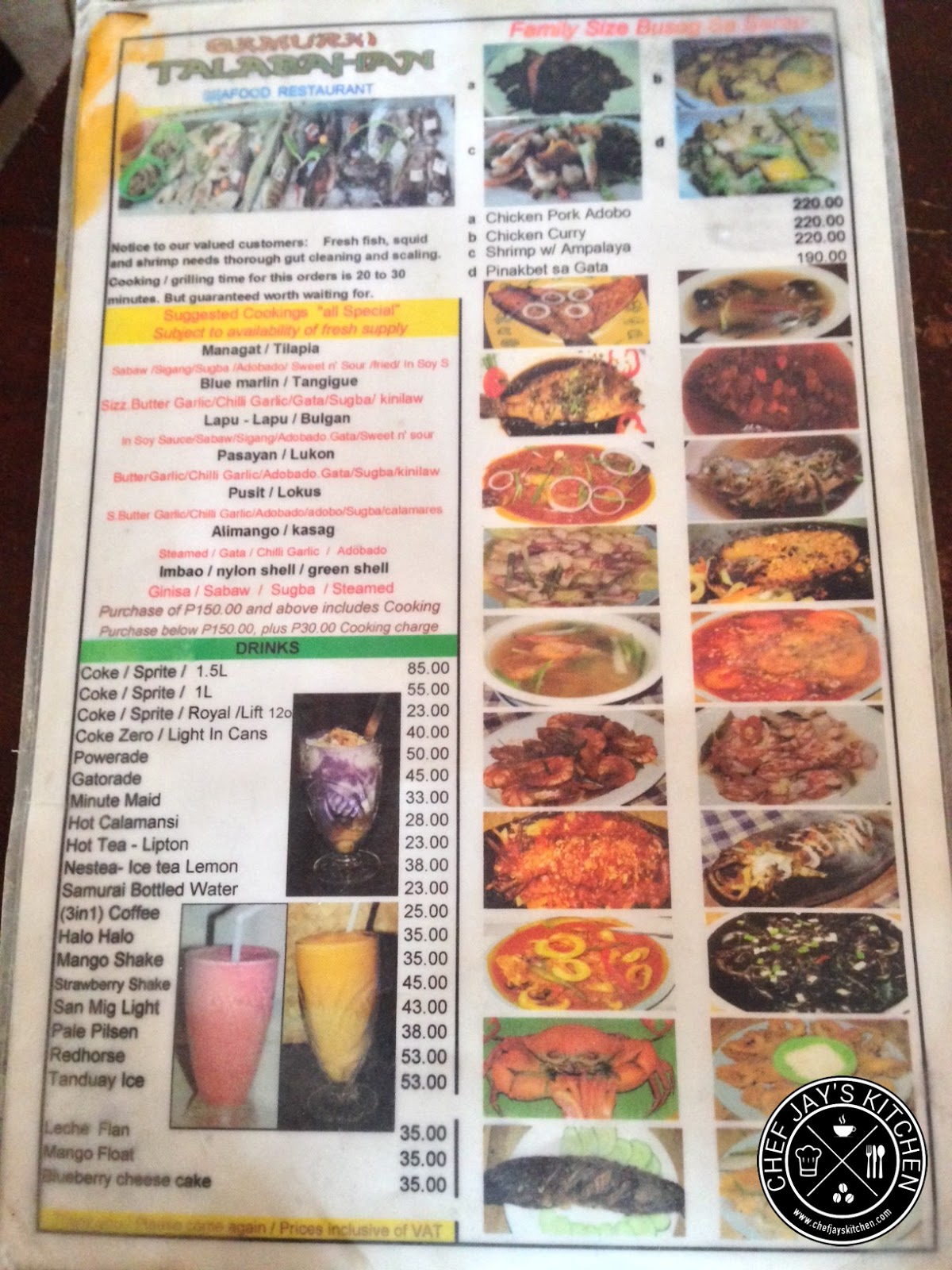 Samurai Talabahan: A Seafood Restaurant You Wouldn't Want to Miss on ...