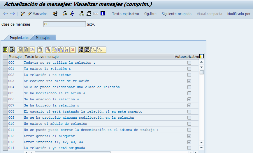 Sapuniverse Mensajes En Sap Message