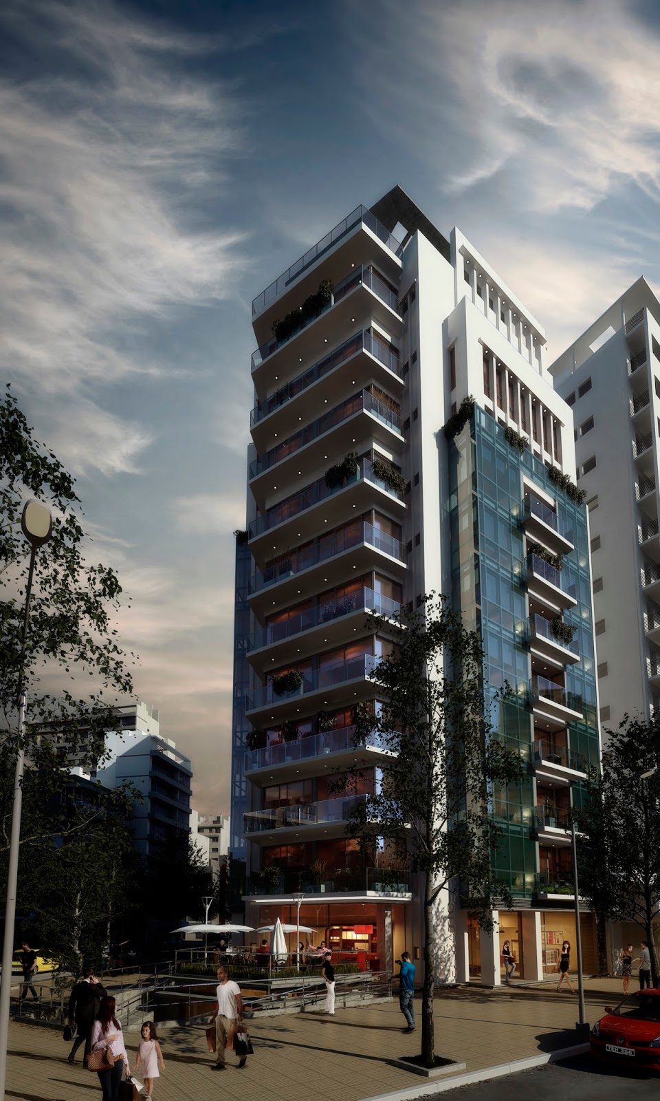 RENDERS - IMAGENES 3D: Renders: Edificio "El Patio" en La Plata.