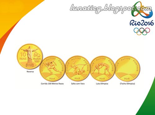 Rio 2016 Olympic Games Commemorative Coins | Lunaticg Coin