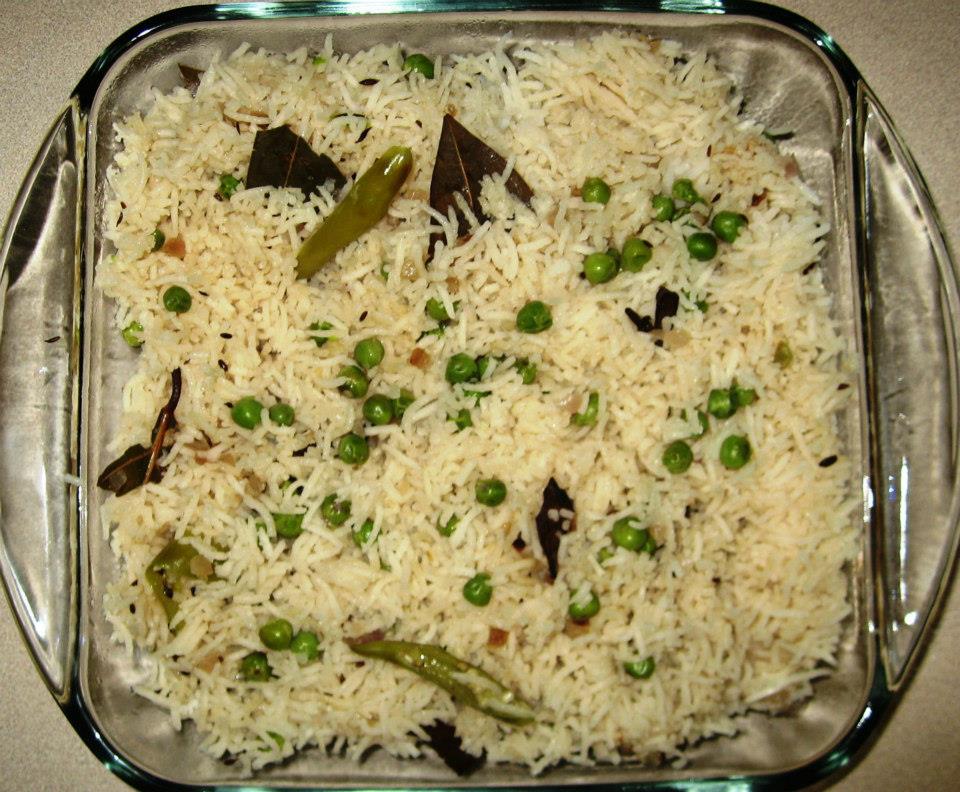 Pakistani Kitchen: Peas (Mutter) Pulao