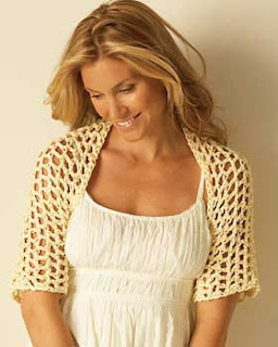 Crochet for free: Crochet Shoulder Shrug