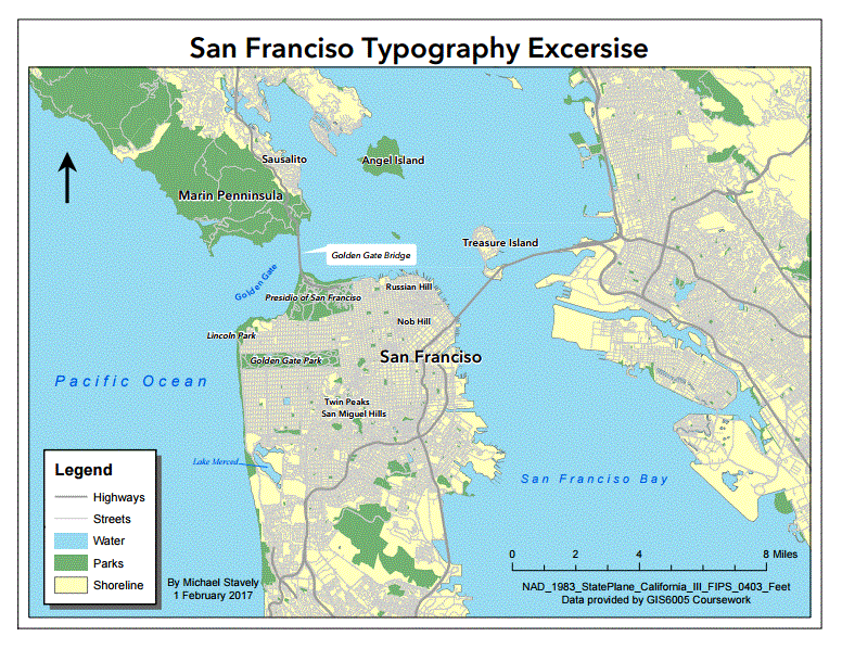 Michael Stavely UWF - GIS: February 2017