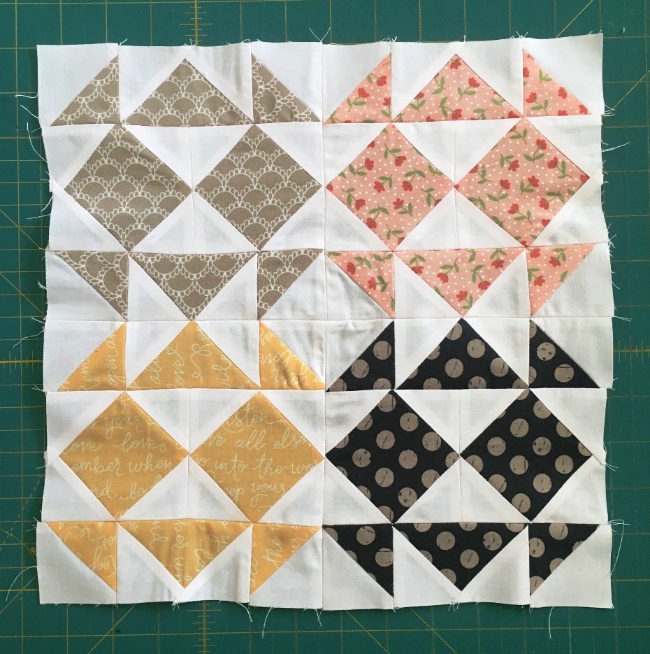 Happy Quilting: Clementine Quilt Along - Coconut Cross