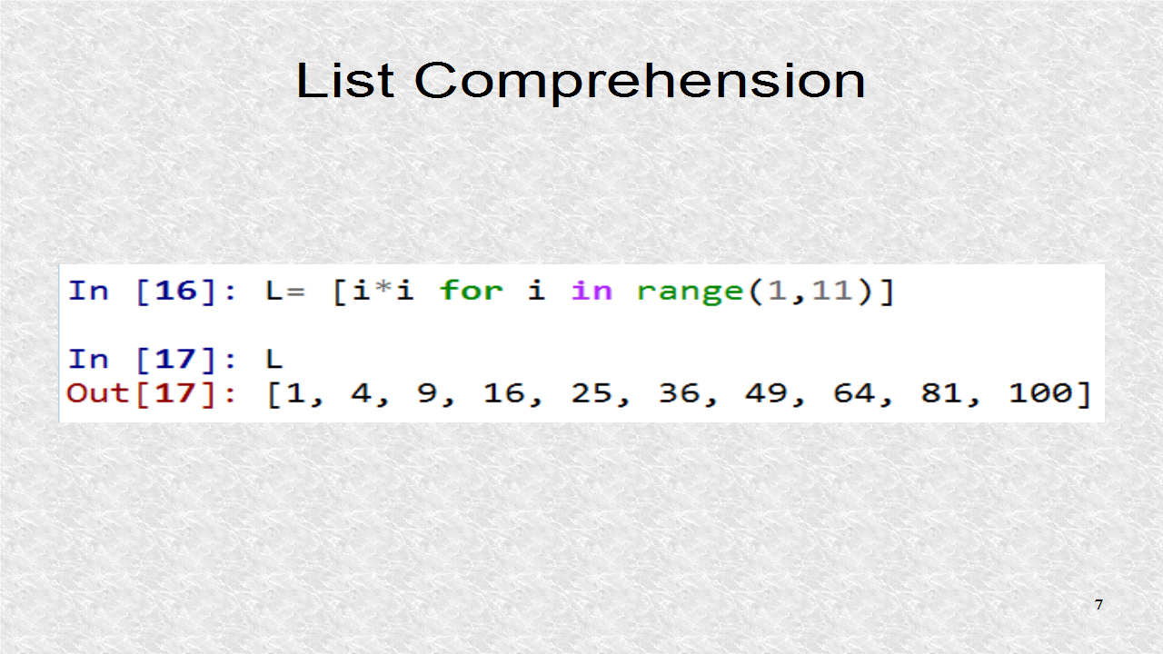 Audio Programming In Python: 8. Python List Comprehensions
