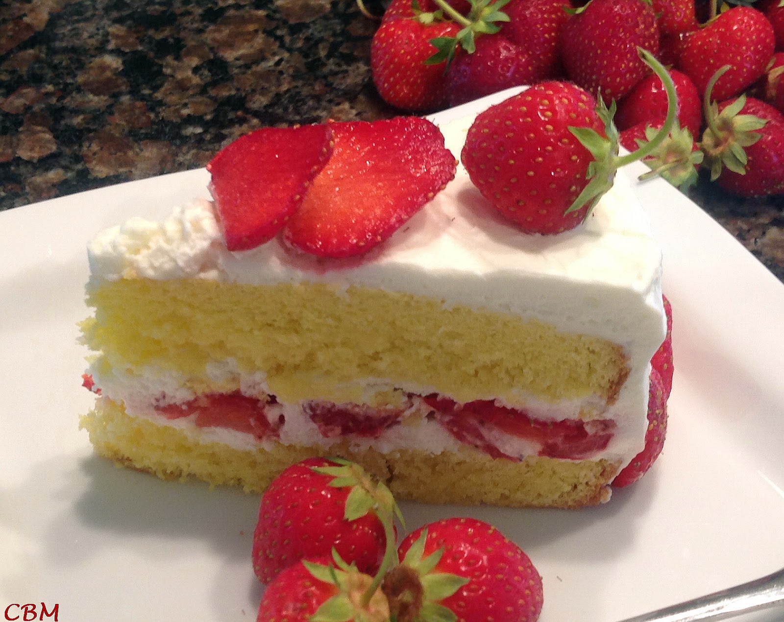 Dans la cuisine de Blanc-manger: Shortcake aux fraises ( japonais)