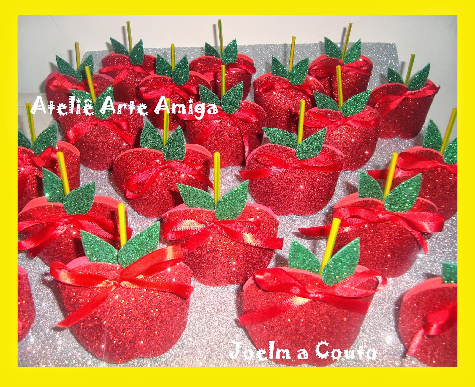 Ateliê Arte Amiga: MAÇÃ ESPECIAL PARA O DIA DO PROFESSOR EM EVA / PORTA ...