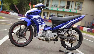 Modifikasi Motor Jupiter Z Dengan Konsep Road Race | Ulasan Otomotif