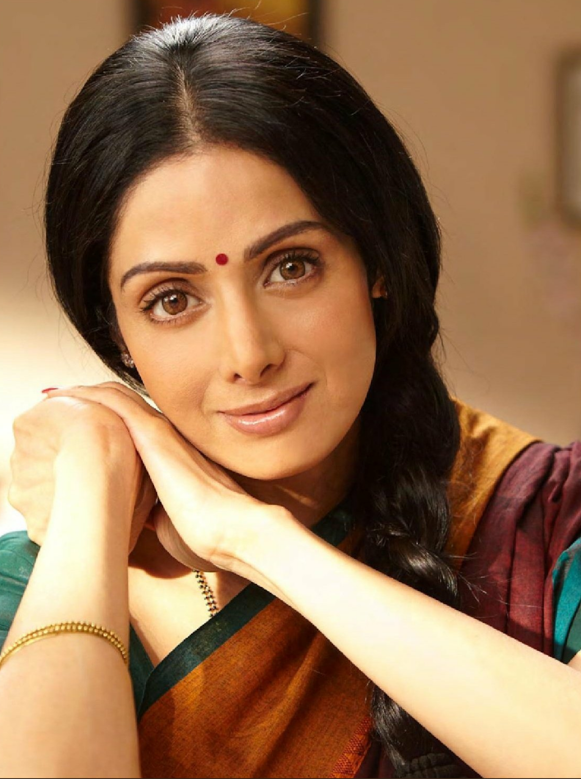 Sridevi: Sridevi on the sets of English Vinglish (2012)