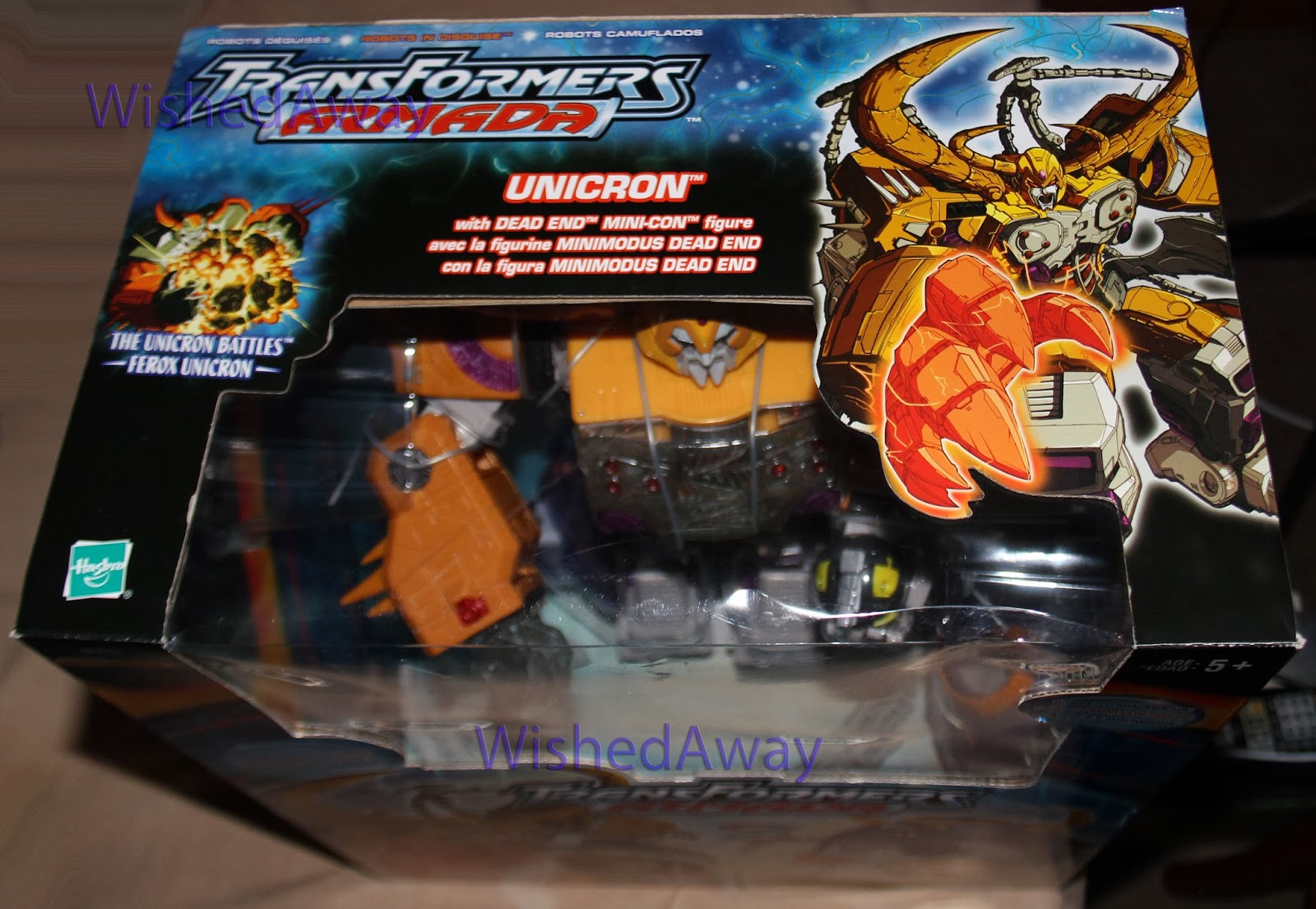 Wished Away: Unicron W/ Dead End Mini Con Transformers Armada Figure ...