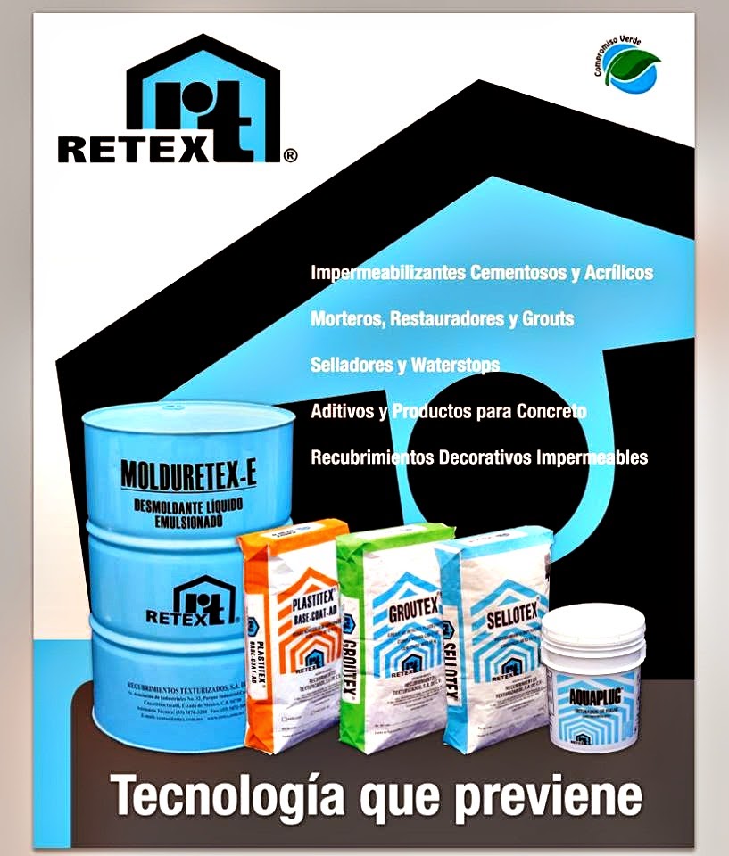 IMPERMEABILIZANTES RETEX.: CONSTRUCCION SUSTENTABLE RETEX.