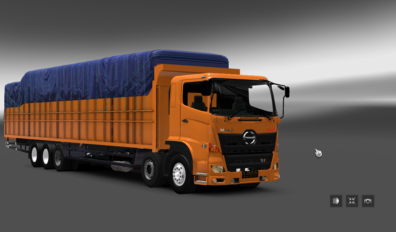 Mod ets2 truck Hino 500 NG v3