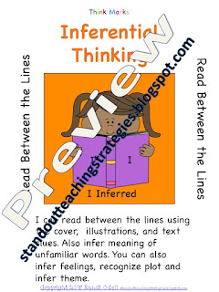 Stand Out Teaching Strategies: Reading Comprehension- Think Marks
