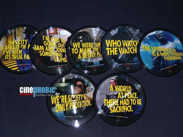CINEPHOBIC: WATCHMEN Soundtrack Limited 7" Vinyl Picture Disc