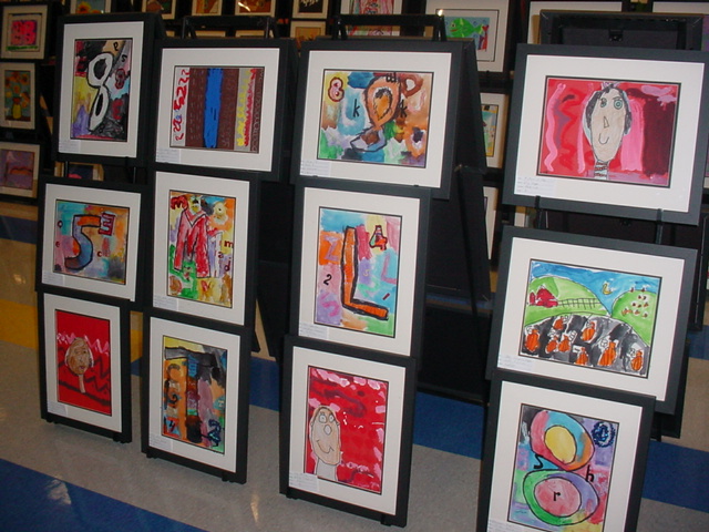 Mrs. Knight's Smartest Artists: Fine Arts Night: A Glowing Success