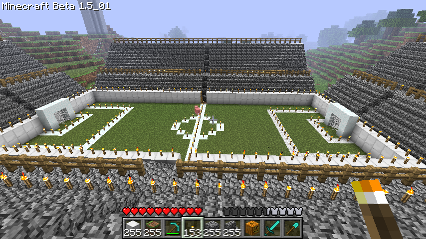 Minecraft: A Minecraft Soccer Stadium