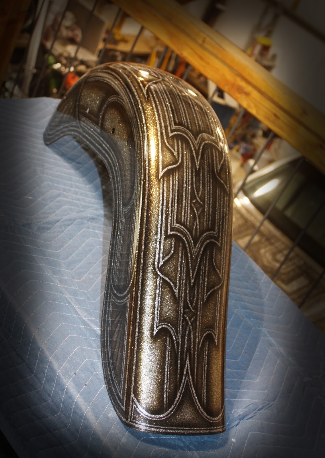 Online Motorcycle Paint Shop: Bronze Metal Flake